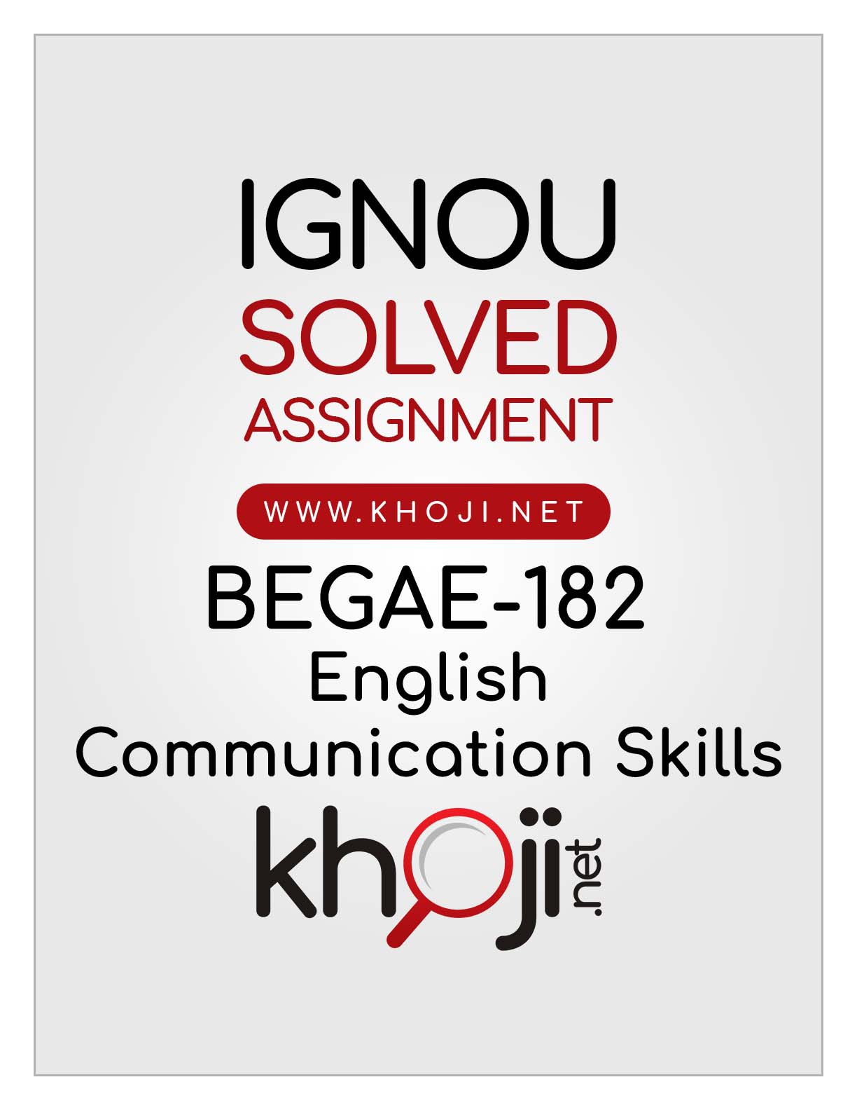 BEGAE-182 Solved Assignment 2020-2021 | English Communication Skills ... BEGAE-182 Solved Assignment 2020-2021 | English Communication Skills ...
